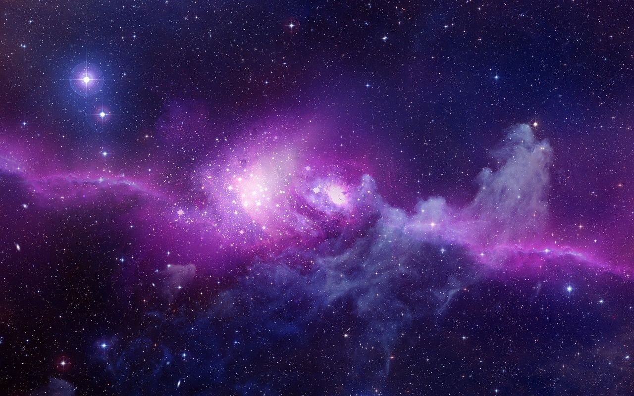 Purple Milky Way
